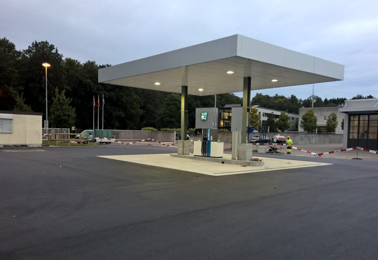 Neubau Tankstelle in Schafisheim – URECH Baugeschäft AG